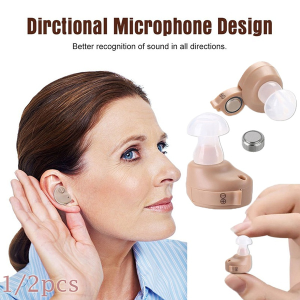 2022 New Mini Invisible Hearing Aids Portable Small Mini In The Ear ...