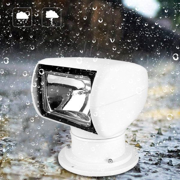 Remote Control Spotlight For Boat Truck Car Marine Remote Searchlight ...