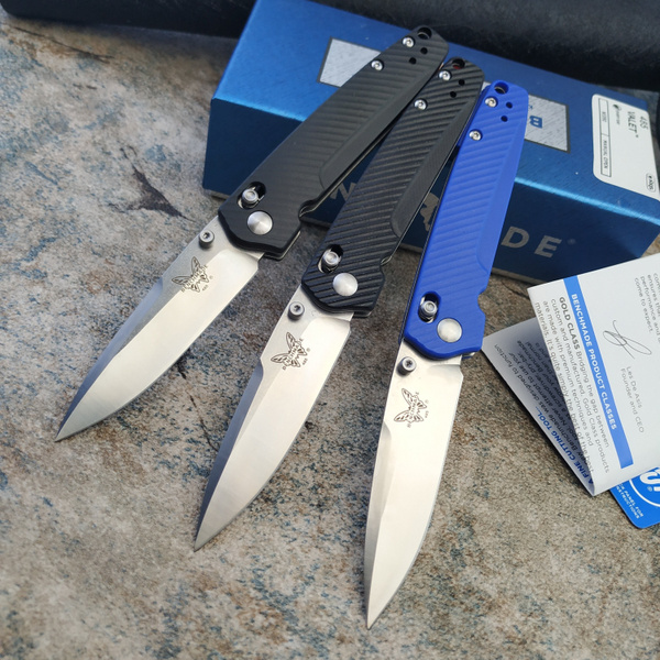 2022 Benchmade Valet 485 Compact Pocket Folding Knife M390 Satin Plain ...