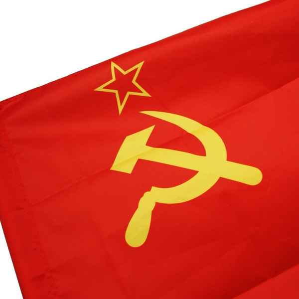 CCCP Flags Red Union of Soviet Banner Socialist Republics USSR FLAG ...
