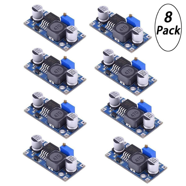 8pcs LM2596 DC-DC Adjustable Buck Converter 3.0-40V to 1.5-35V Power ... 8pcs LM2596 DC-DC Adjustable Buck Converter 3.0-40V to 1.5-35V Power ...