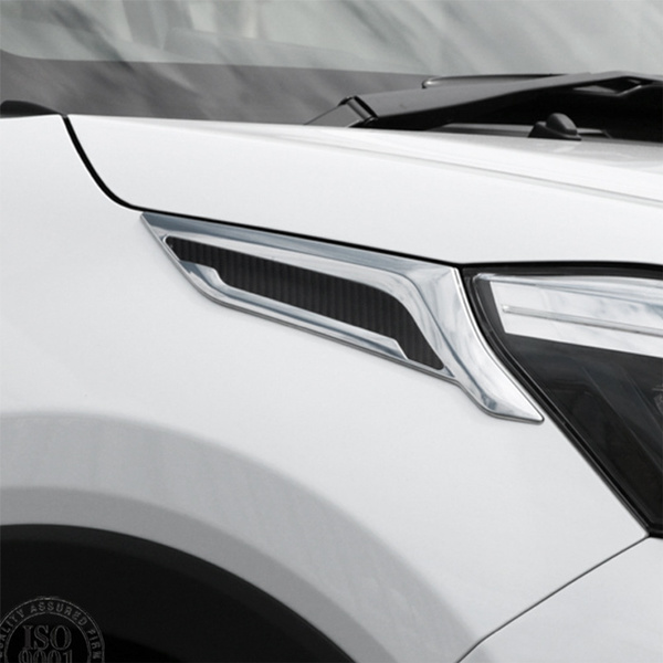 CHROME CARBON FENDER EMBLEM TRIM GARNISH FOR TOYOTA RAIZE 2021 2022 ...