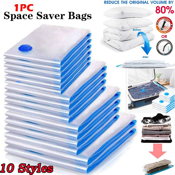 10 Styles Portable High Quality Vacuum Storage Bags Space Saver Bag Vacume Pack Storage