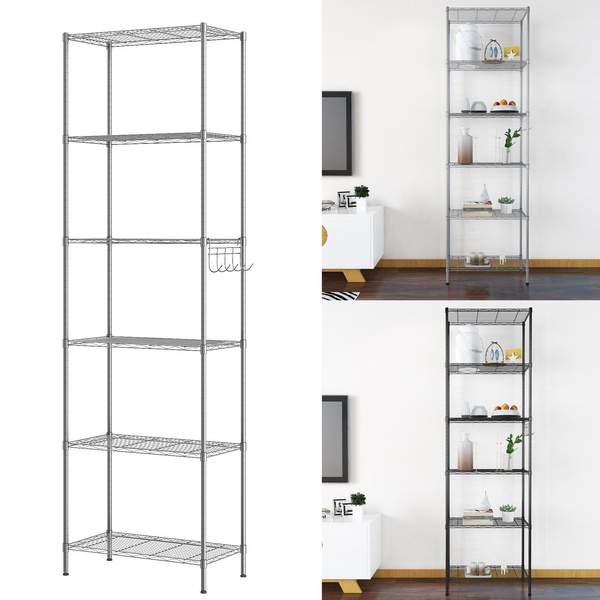 Shelves Adjustable Height Organizer Storage Shelf Shelving Rack ...