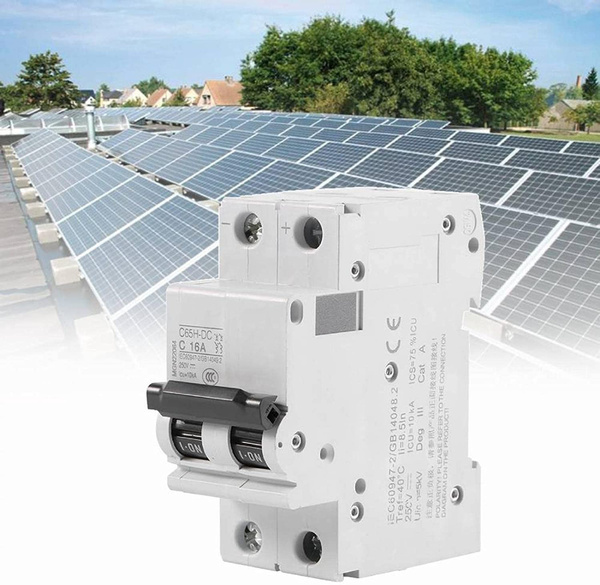 Miniature Circuit Breaker, Akozon DC 250V 2P Low-voltage Miniature ...