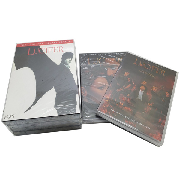 Lucifer The Complete Series 1-6 Set 20-Disc Popular Series Poster | Wish