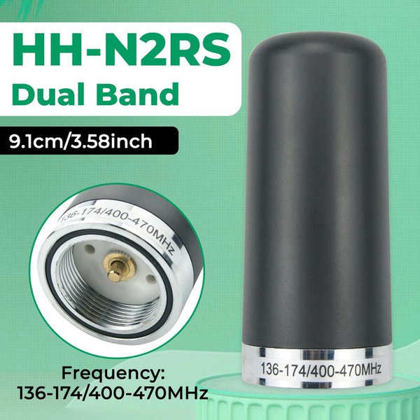 HH-N2RS Dual Band Antenna VHF UHF 400-470 136-174MHZ for Baofneg UV-5R ...