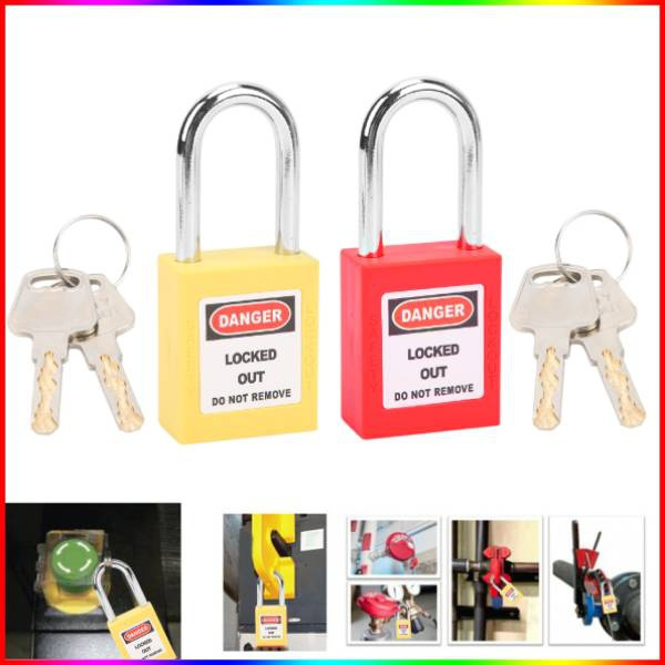38mm Lockout Lock Insulation Safety Engineering LOTO Padlock For ...