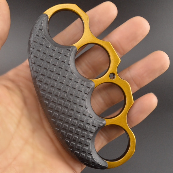 Brass Knuckles Tactical Survival Multi-Functional Self Defense EDC ...