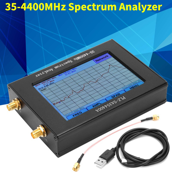 35‑4400mhz Portable Spectrum Analyzer 3 5 Inch Tft Handheld Frequency