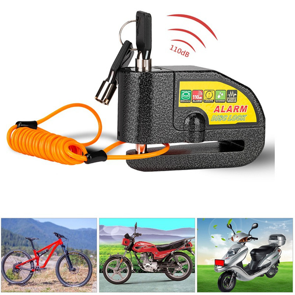 Motorcycle Bicycle Alarm Disc Brake Lock Anti theft Motorcycle Safety Wheel Disc Lock For 7mm motorcycle-bicycle-alarm-disc-brake-lock-anti-theft-motorcycle-safety-wheel-disc-lock-for-7mm