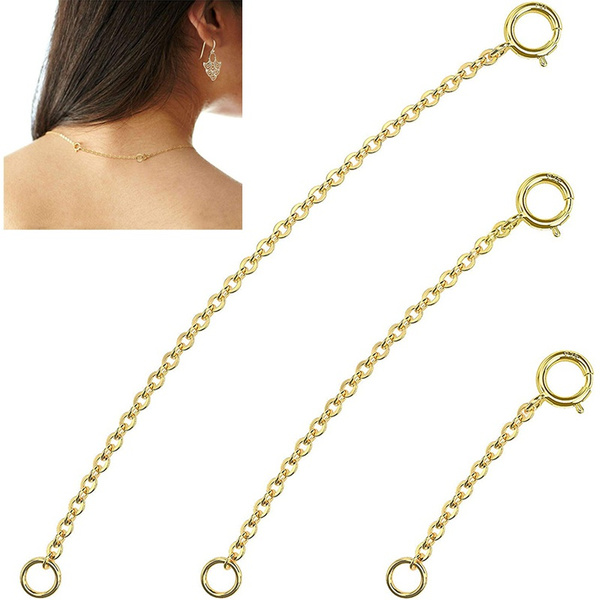 925 Sterling Silver Necklace Extenders for Women Durable Strong ...