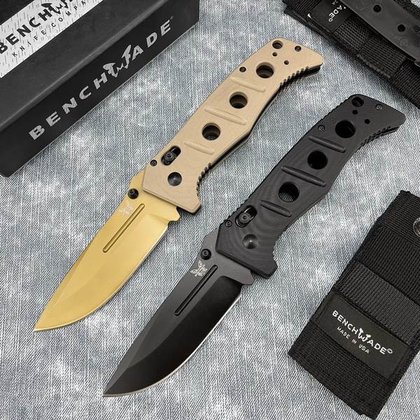 Benchmade 275 Stainless Steel Tactical Folding Pocket Knife G10 Handle ...