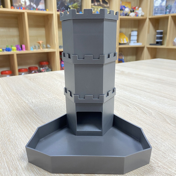 Castle Dice Tower Rolling Case Perfect for DM's, Mini Games, RPG ...