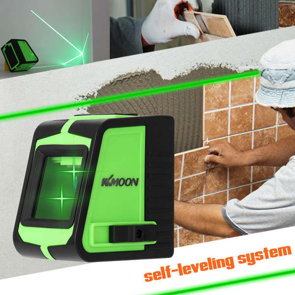 KKmoon Multifunctional 2 Lines Laser Level Large Window Leveling Tool ...