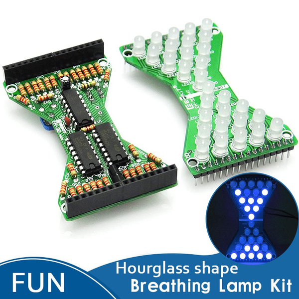 Electronic Hourglass LED DIY Soldering Kit Welding Practice Circuit ...