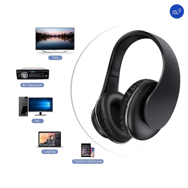 Jelly Comb Wireless TV Headphones, Wireless TV Headphones for TV ...