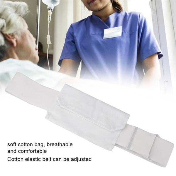 Peritoneal Dialysis Belt Holder Catheter Waist Belt Adjustable Button ...