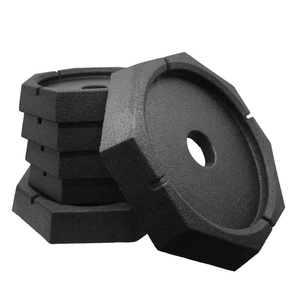 SnapPad XTRA XL Lux 9 Inch and 12 Inch Rubber Round Leveling Jack Pads ...