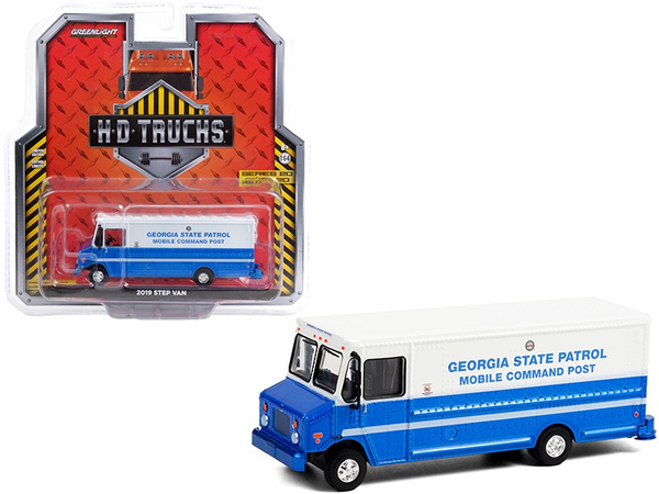 2019 Step Van Georgia State Patrol Mobile Command Post Blue and White H ...