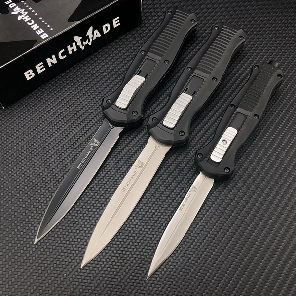 BENCHMADE 3300BK Knife OTF Safety Cutting Knives OTF Auto Spring ...