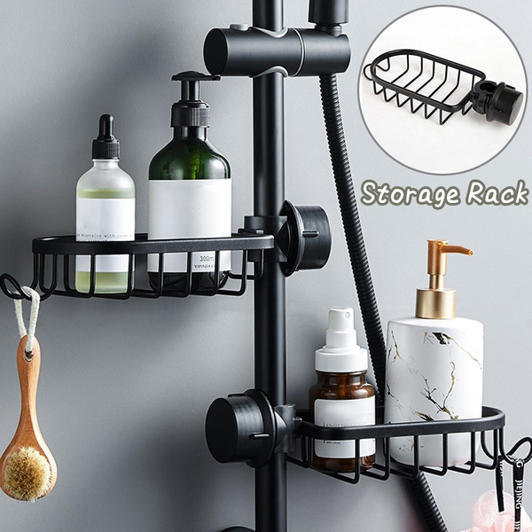 Bathroom Faucet Storage Rack Shower Rack Bathroom Organization Shower ...