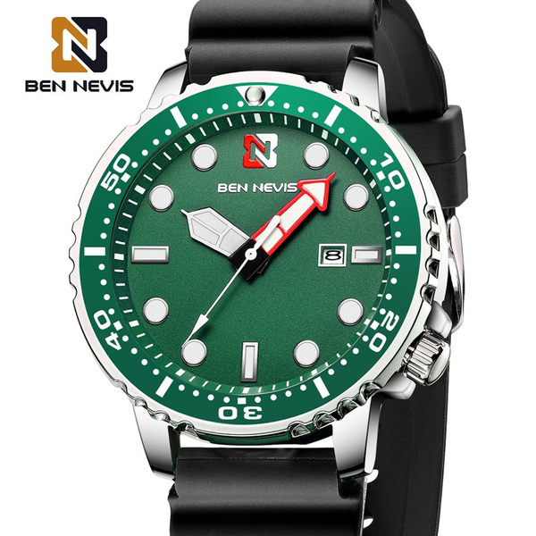 Ben Nevis Men's Watches Fashion Quartz Watch with Date Military Watch ...
