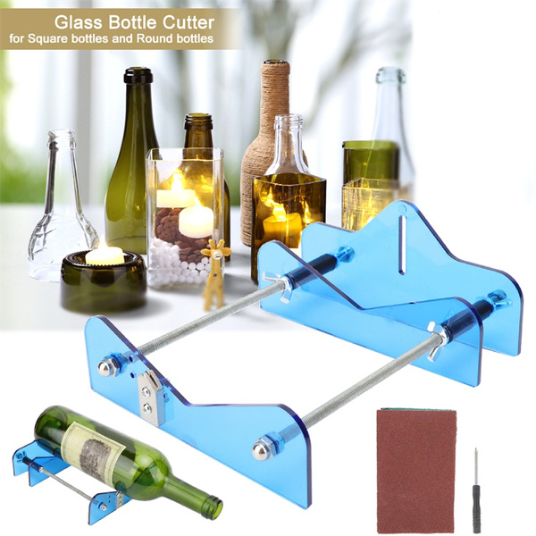 Glass Bottle Cutter, PC Material Anti‑Rust Wine Beer Bottles Cutting ...