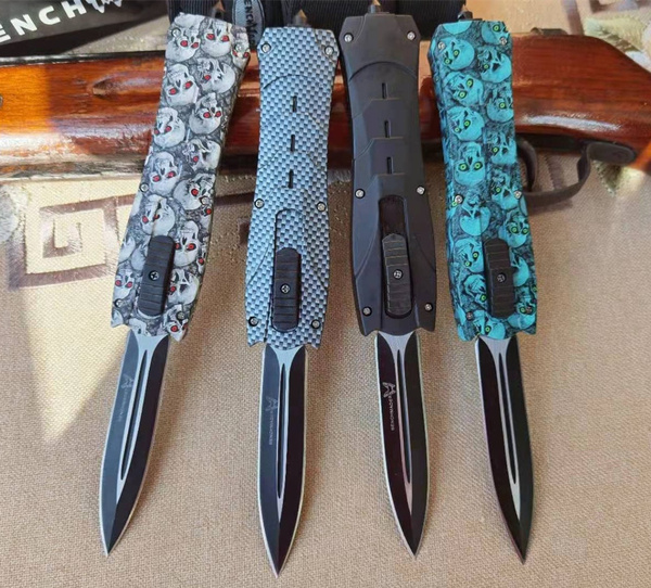 NEW AUTOMATIC Spring Assisted Open Knives Out The Front OTF Tactical ...