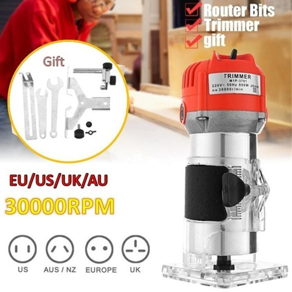 Wood Routers Wood Trimmer Router Tool Electric Hand Trimmer Wood ...