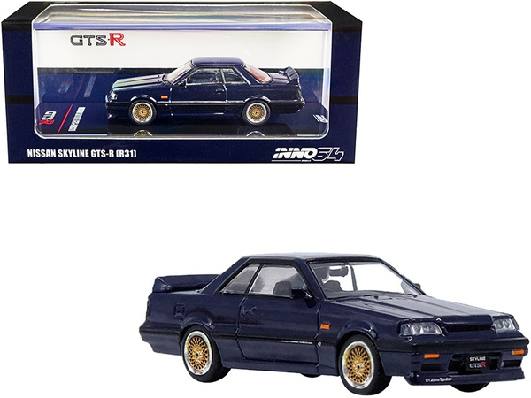Nissan Skyline GTS-R (R31) RHD (Right Hand Drive) Dark Blue Metallic ...