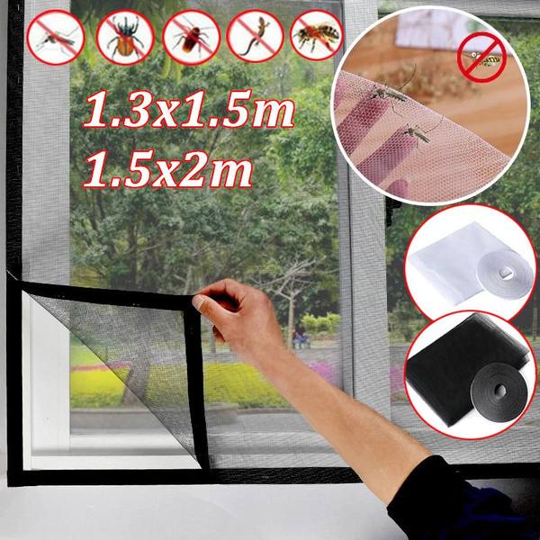 New Indoor Insect Fly Mosquito Window Screen Curtain Mosquito Netting ...