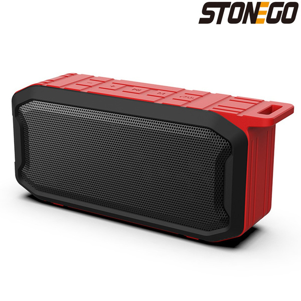 STONEGO Pack of 1 Portable Outdoor Bluetooth Speaker High Power ...