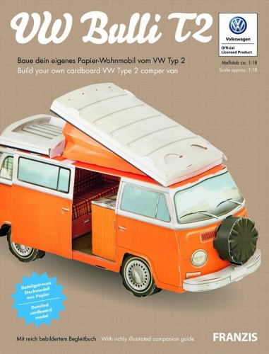 VW Bulli T2: Build Your Own VW Type 2 Camper Van (Scale 1:18) | Wish