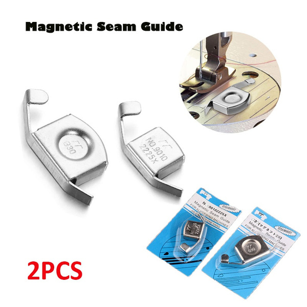 2pcs Magnet Seam Guide Sewing Machine Attachments Guide DIY Handmade ...