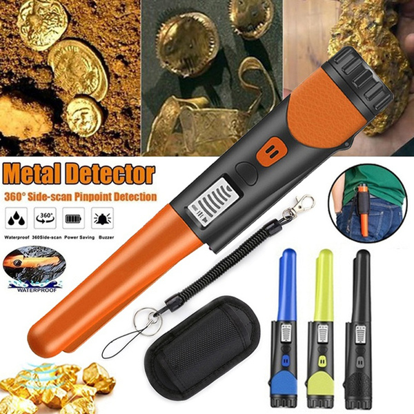 Waterproof High Sensitivity Metal Detector One-Button Gold Detector ...