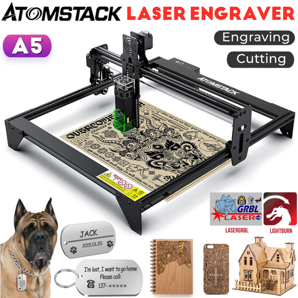 ATOMSTACK A5 Laser Engraving Machine DIY CNC Router Laser Cutting ...