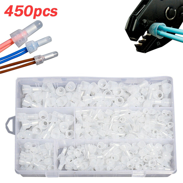 450pcs Set Ce Type Ce1 Ce2 Ce5 Nylon Closed End Crimp Connectors