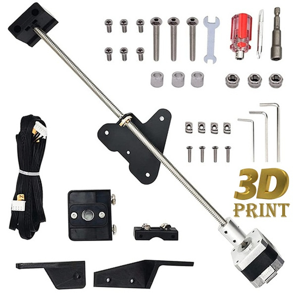 Dual Z Axis Lead Screw Upgrade Kit 42-34 Stepper Motor 365mm T8 Lead ...