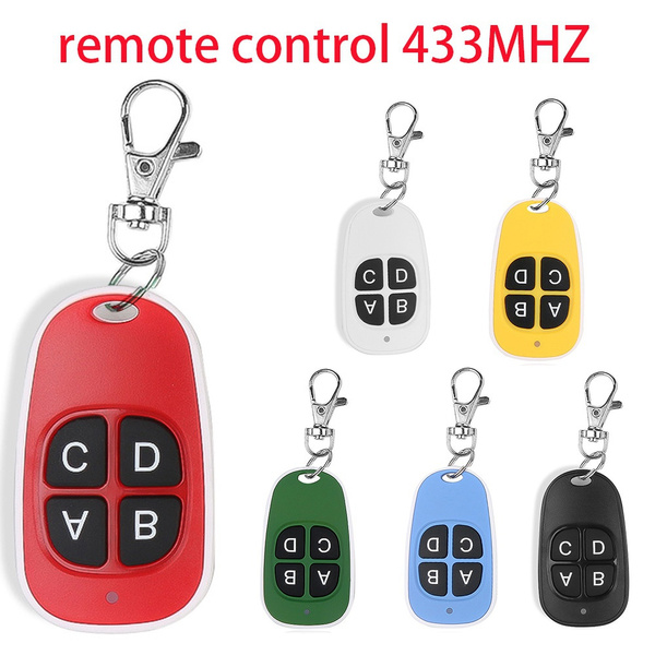 433mhz remote control Hot Wireless Remote Control Copy Code Remote 4 Channel Electric Cloning ...