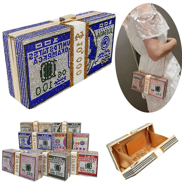 Women's Handbags Luxury Diamond Evening Bags Party Purse Clutch Bags ...