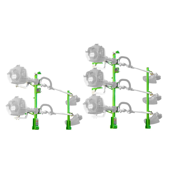 Green Touch Industries 3 Position Line Trimmer Rack and 2 Position ...