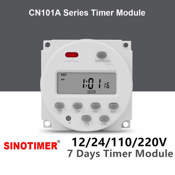 CN101A Digital Microcomputer 7 Days Weekly Programmer Electronic Timer ...