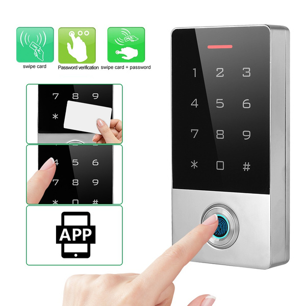 WIFI Version Fingerprint Access Control Machine ID Card Password ...