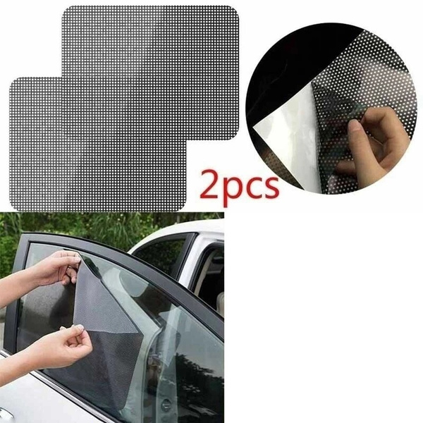2Pcs Universal PVC Car Window Sunshades Electrostatic Sticker Car ...