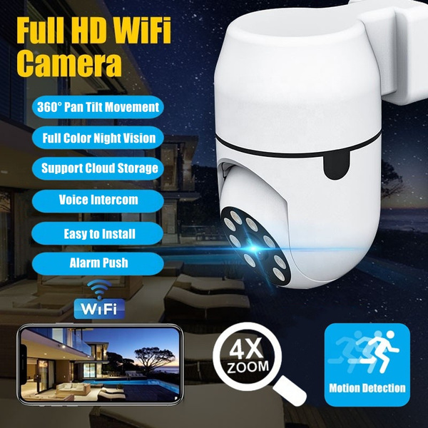 HD 1080P/720P WiFi IP Camera Wireless Speed Dome PTZ CCTV IR Outdoor ...