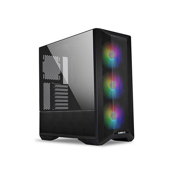 Lian Li LANCOOL II MESH C RGB BL RGB Black Full-Tower 4 mm TG 3 x 120 ...