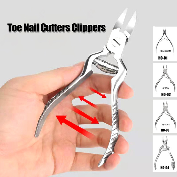 Professional Stainless Steel Perfect Toe Nail Cutters Clippers ...