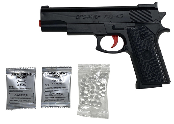 Softair Gun Airsoft Federdruck Water Ball Pistole 18cm 0,08 Joule ab 3 ...