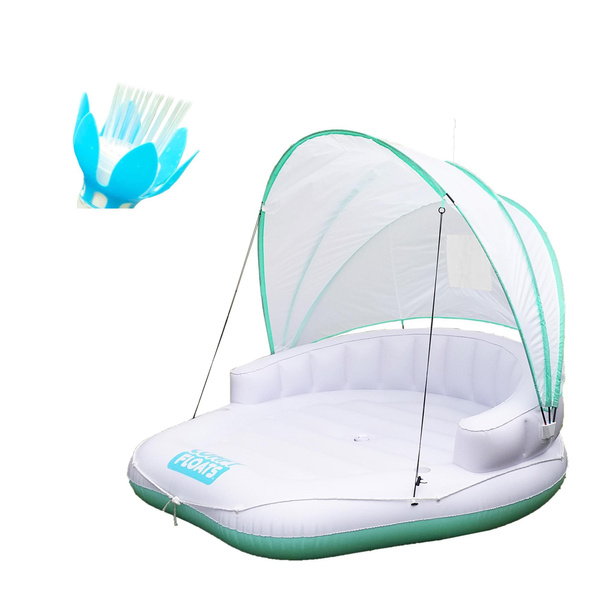 Magic Pool Fountain Water Fountain w/ LED Bulb and Comfy Floats Cabana ...